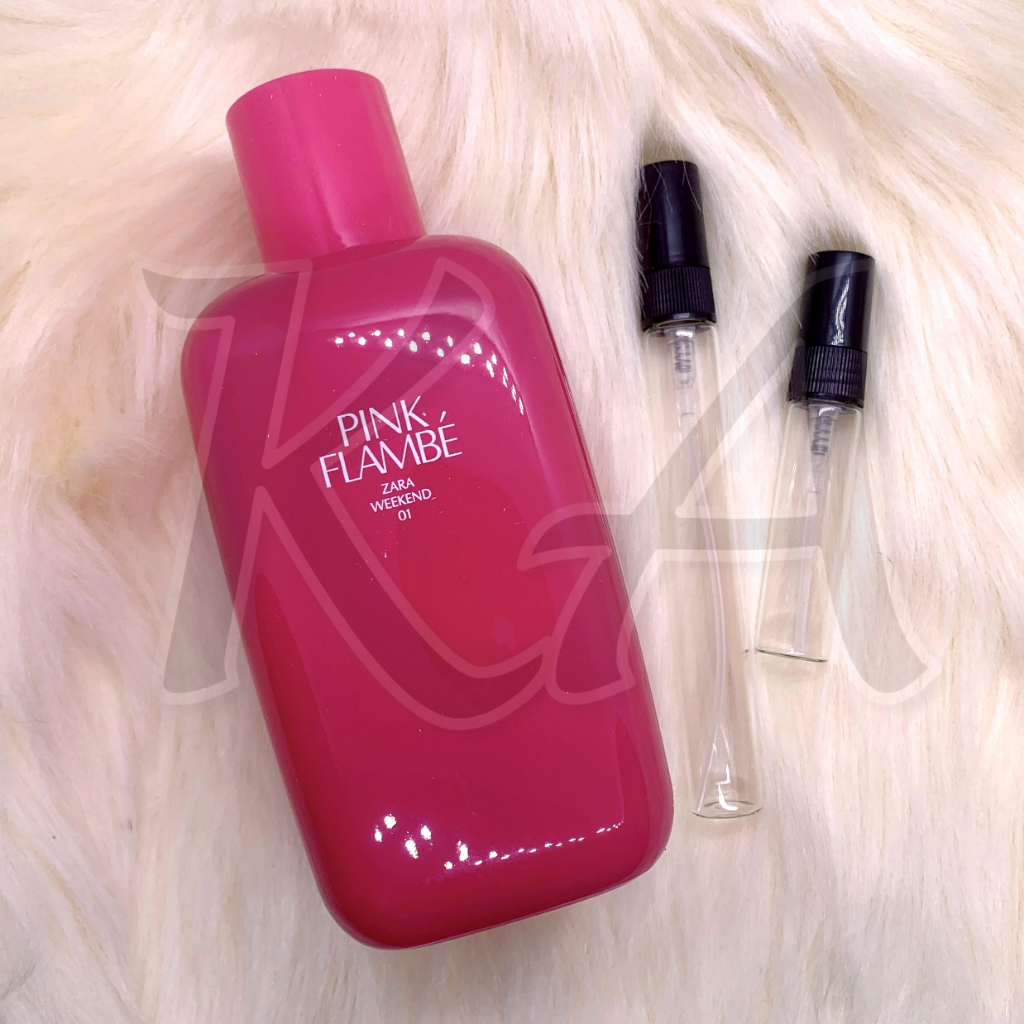 Pink Flambe - Repack Decant Original ZARA Men Women Fragrance Perfume ...