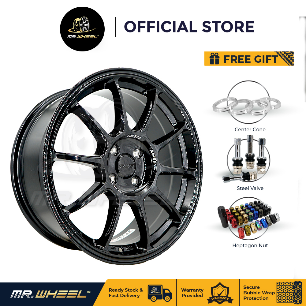 New Sport Rim RAYS ZE40 17inch Civic Accord Vios Yaris Jazz City Almera ...