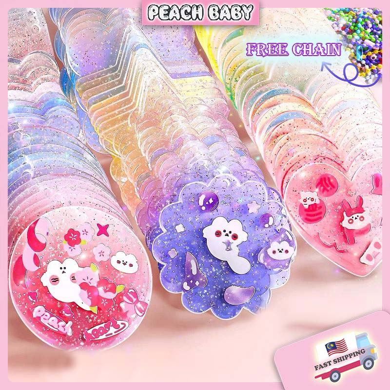 DIY Cream Glue Goo Card Set Starter Set Goo Card Sticker Goo Chuck Goo ...