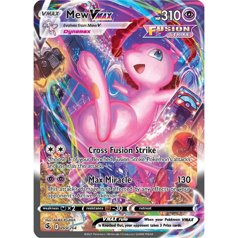 VMAX Mew ( Alternate Art ) Pokémon Tier Gold TCG pokemon card game ...