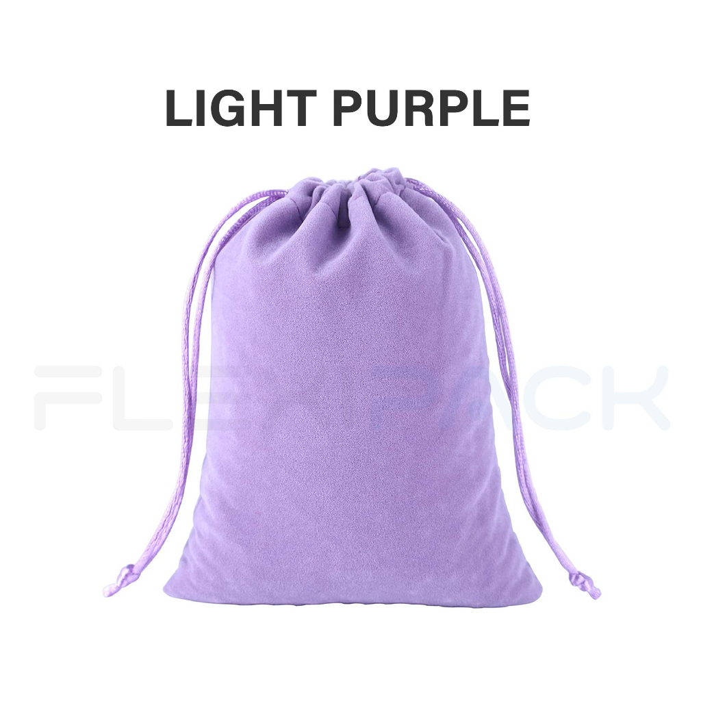 Velvet Beg Uncang Doorgift Beg Kecik Organza Pouch Mini Drawstring ...