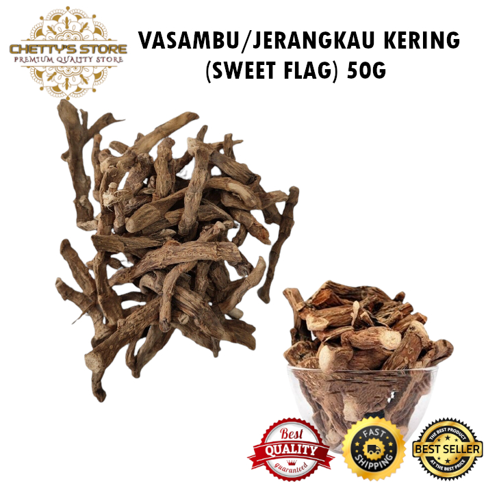 (IMPORTED INDIA ) Jerangau Kering/Vasambu/Sweet Flag 50G | Shopee Malaysia