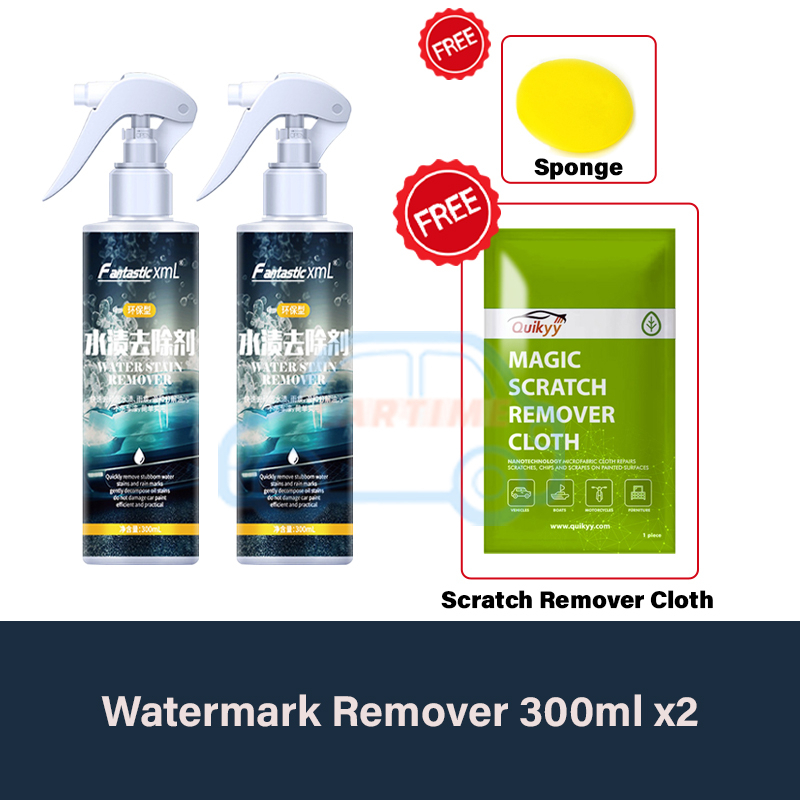 CARTIME Glass Watermark Remover Car Body Watermark Remover Windscreen ...