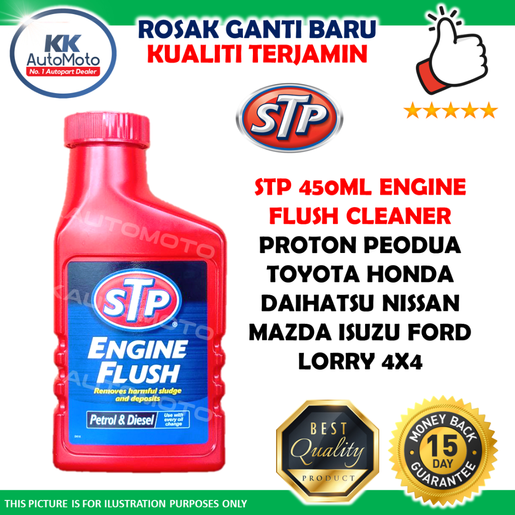Genuine USA STP Car Van Truck Engine Flush Internal Cleaner Pembersih ...
