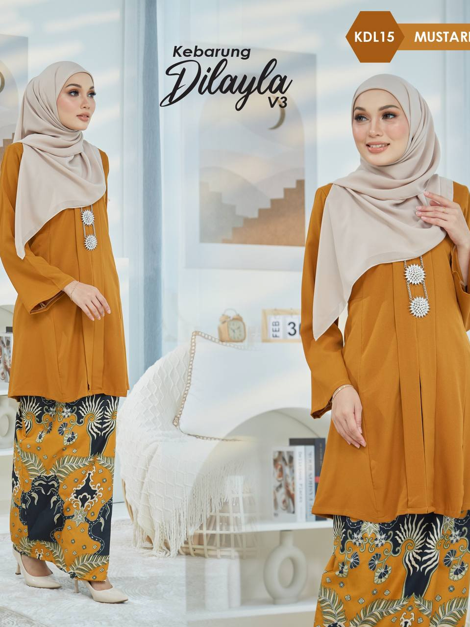 KEBARUNG DILAYLA V3 READY STOCK | Shopee Malaysia