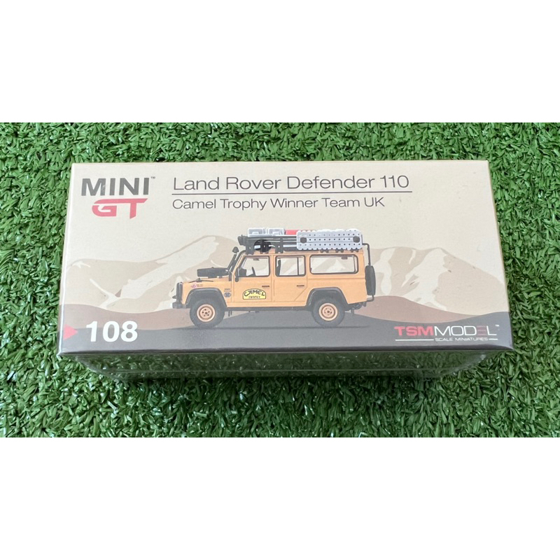[Rare] Mini GT 1/64 Land Rover Defender 110 Camel Trophy Winner Team UK ...