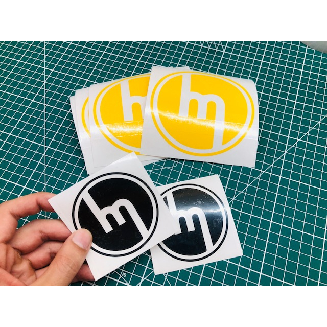 Mazdaspeed "M" Round Logo Sticker Decal Mazda3 Mazda6 Mazda cx5 cx3 ...