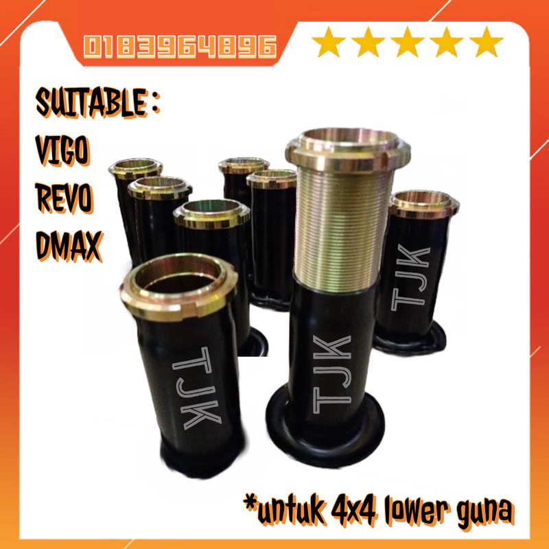 READY STOCK (1pc/2pc) Absorber Tapak adjustable coil Hilux VIGO REVO ...