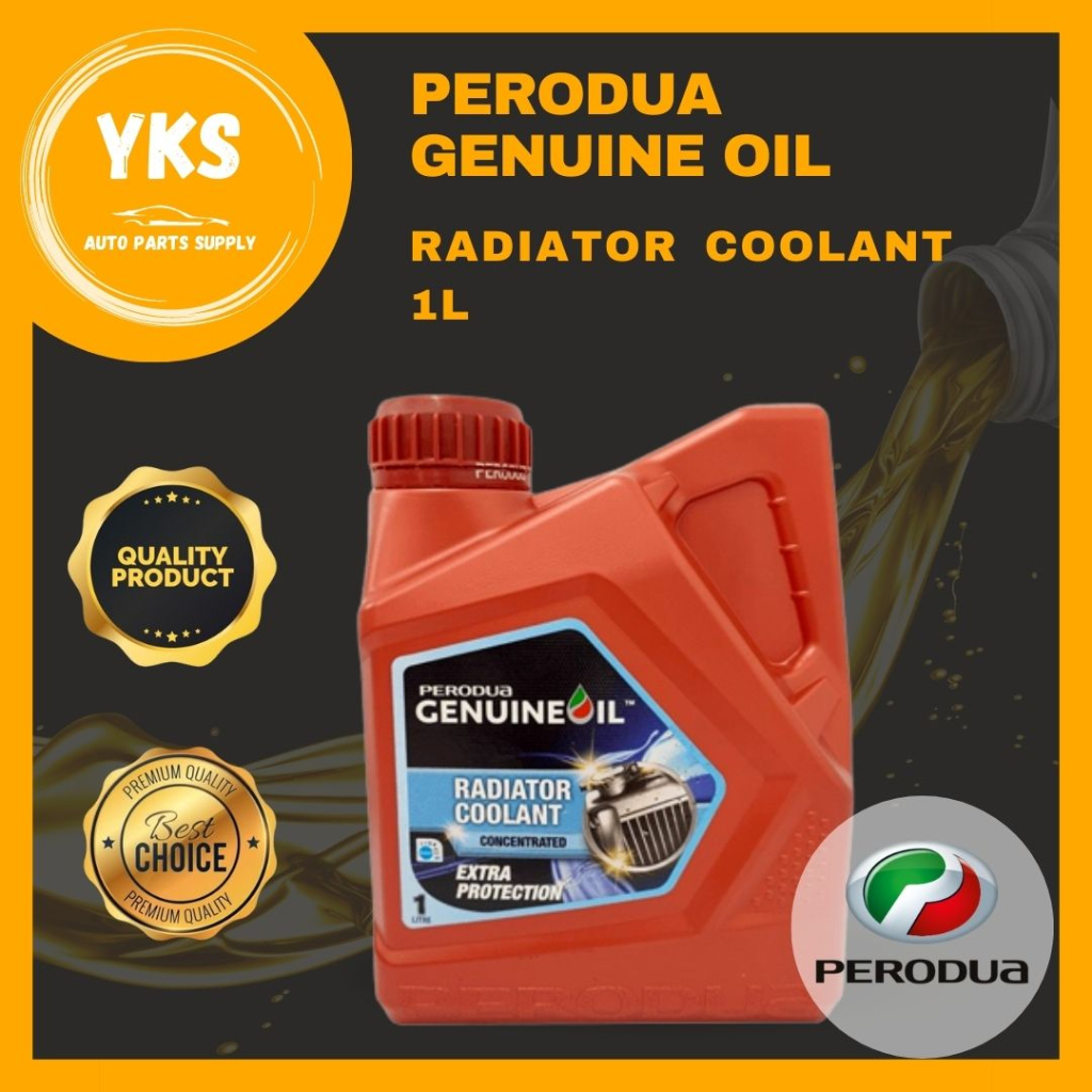 [READY STOCK] 🔥 PERODUA GENUINE OIL RADIATOR COOLANT / 1 LITER / AXIA ...
