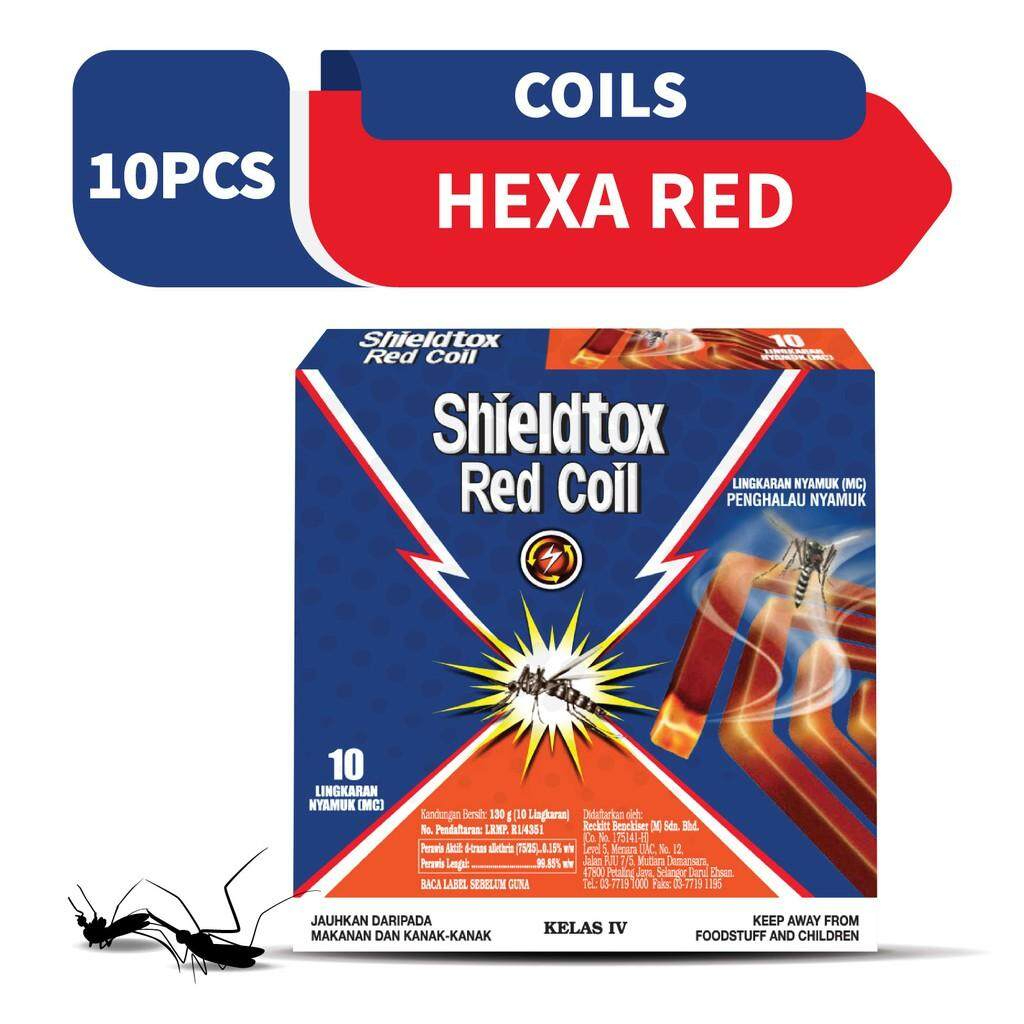 Shieldtox Red Musquito Coil 10s | Shopee Malaysia