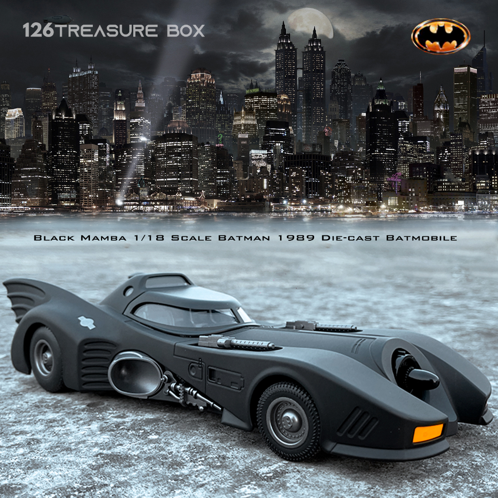 Black Mamba 1/18 Scale Batman 1989 Die-cast Batmobile | Shopee Malaysia