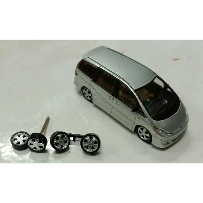 Toyota Estima ACR30 Toy Car Limited with Tyre Spare | Shopee Malaysia