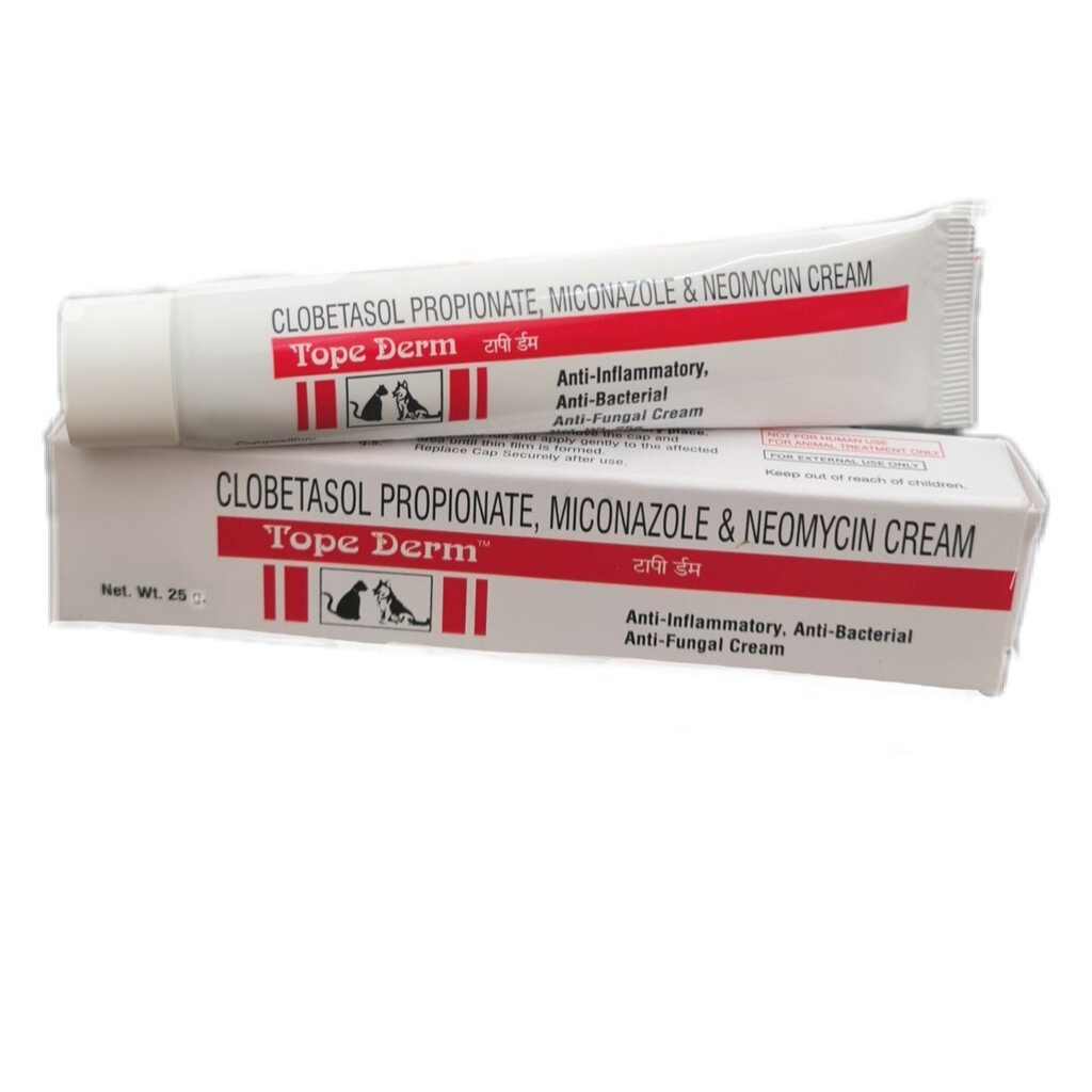 Tope Derm Cream 25g (Anti-Fungal, Anti-Bacterial, Anti-Inflammatory ...