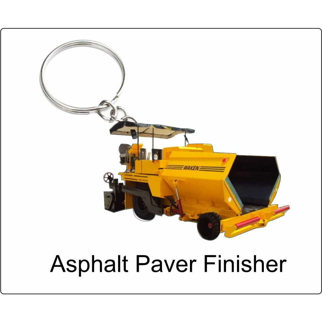Asphalt Paver Finisher keychain 2d | Shopee Malaysia