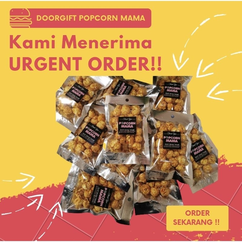 Doorgift Popcorn Mama ️ Accept Urgent Order & Prompt Delivery ️ Goodies ...