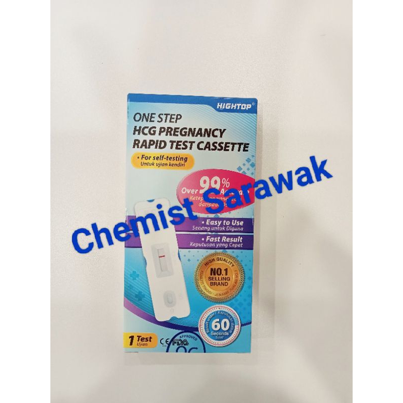 Hightop One Step HCG Pregnancy Rapid Test Cassette - 1's Pregnancy Test ...