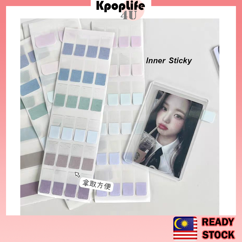 Toploader Inner Card Sleeve Sticky Note for taking out Card Inner ...