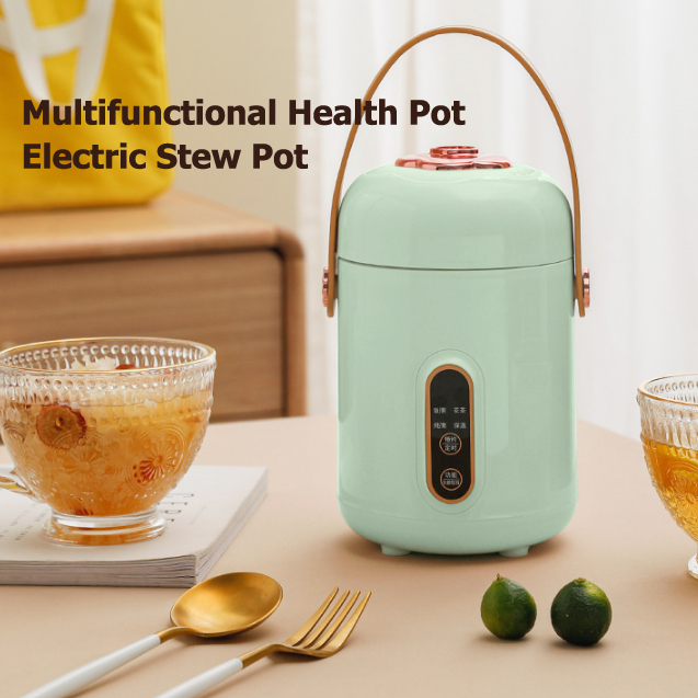 Health Pot Electric Stew Pot Mini Small Portable Office Artifact Can ...