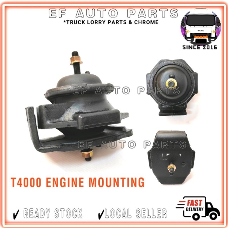 FORD MAZDA TRADER T4000 TF ENGINE MOUNTING LEFT RIGHT LORRY LORI 3TON ...