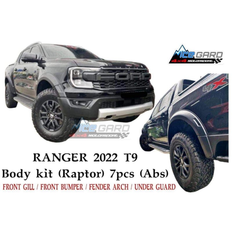 FORD RANGER T9 RAPTOR BODYKIT | Shopee Malaysia
