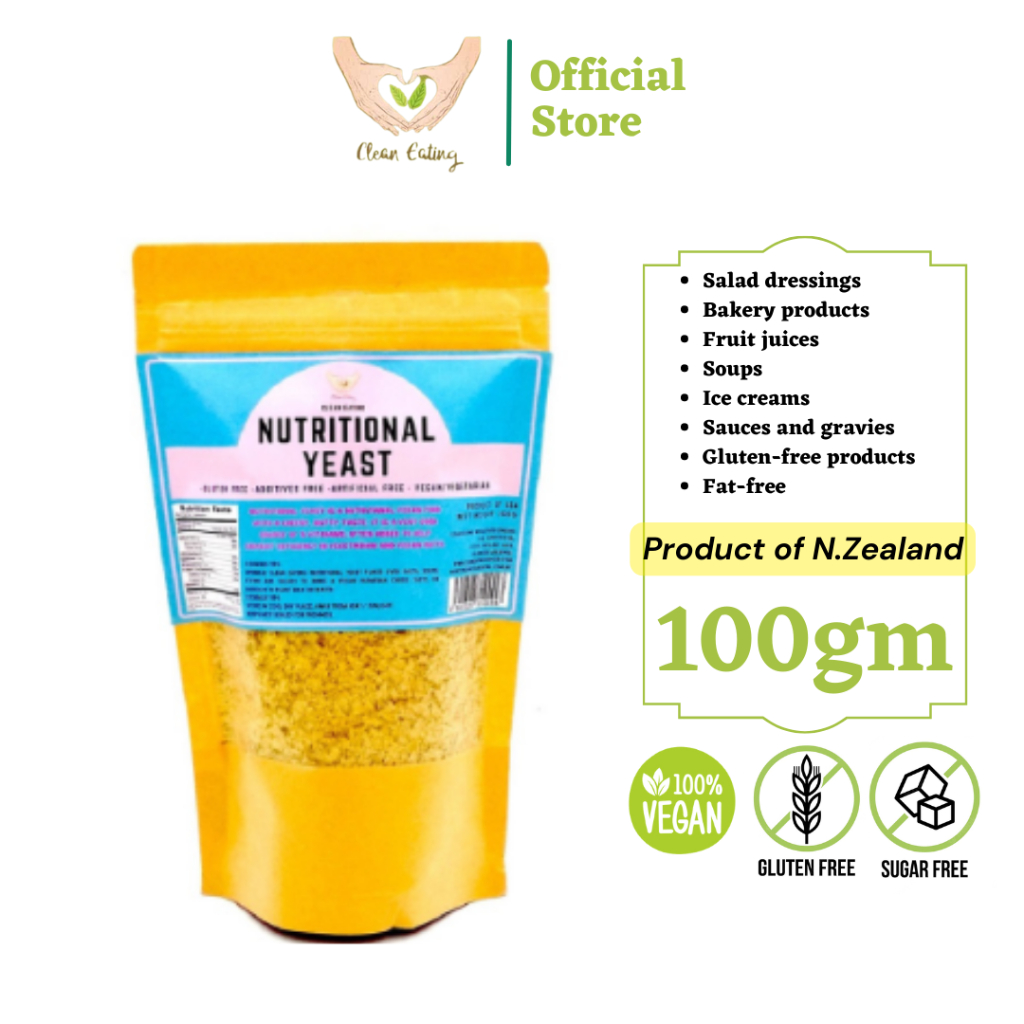 Clean Eating Nutritional Yeast (100g) | Shopee Malaysia