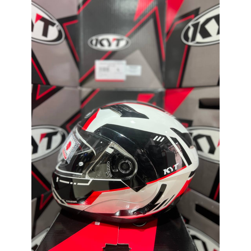 KYT HELMET FLIP UP CONVAIR KYT CONVAIR MODULAR HELMET KYT FLIP UP ...