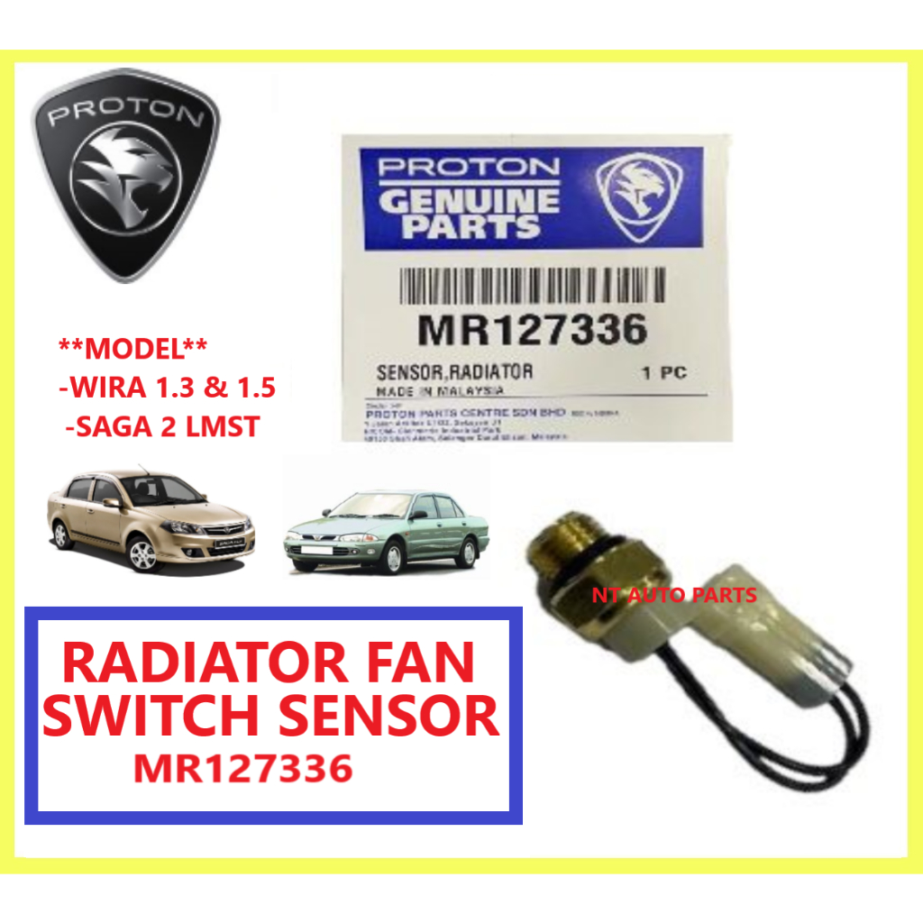 ORIGINAL PROTON RADIATOR THERMO FAN SWITCH SENSOR (2 PIN) - PROTON WIRA ...