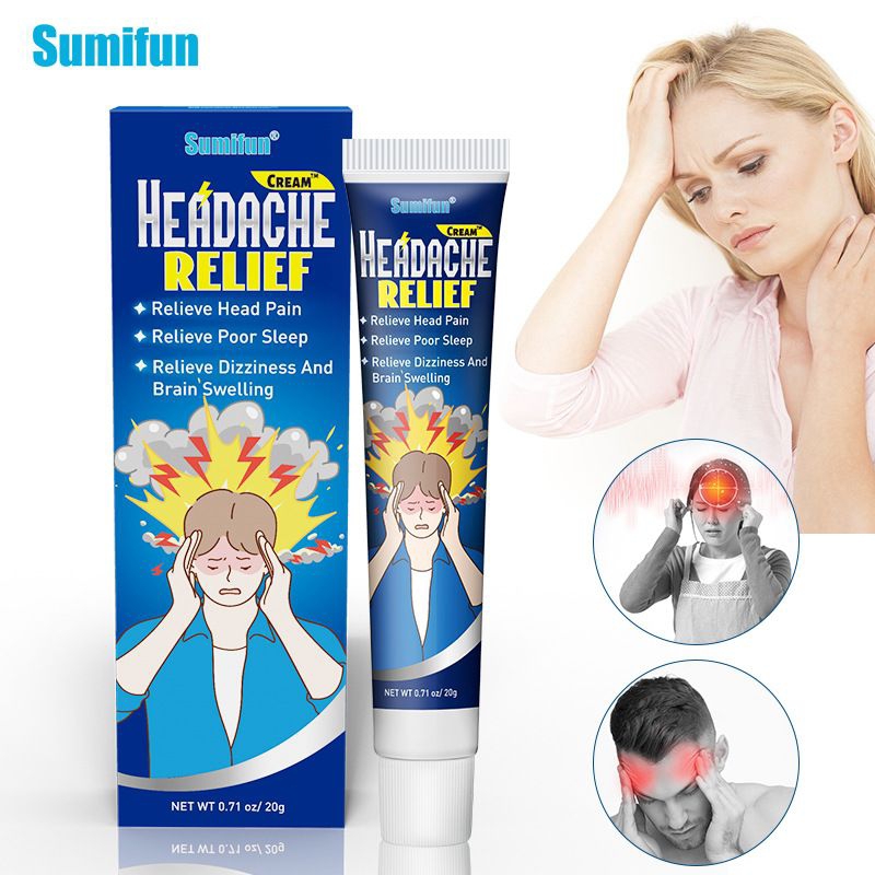 [READY STOCK] 🔥HEADACHE PAIN RELIEF CREAM KRIM PENING | Shopee Malaysia
