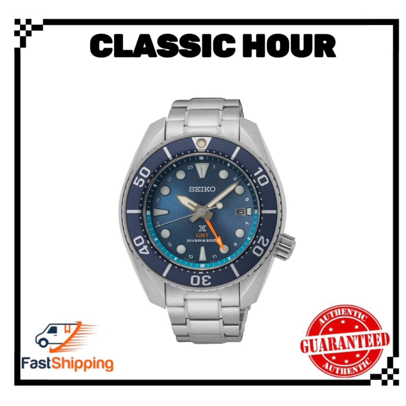 SEIKO SUMO GMT SOLAR - SFK001J1 | Shopee Malaysia