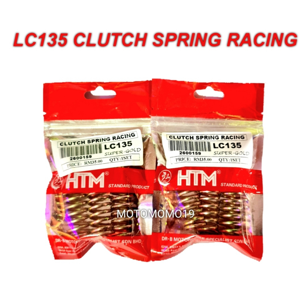 YAMAHA LC135 V1 V2 V3 V4 V5 CLUTCH SPRING RACING SUPER GOLD HTM MOMO19 ...