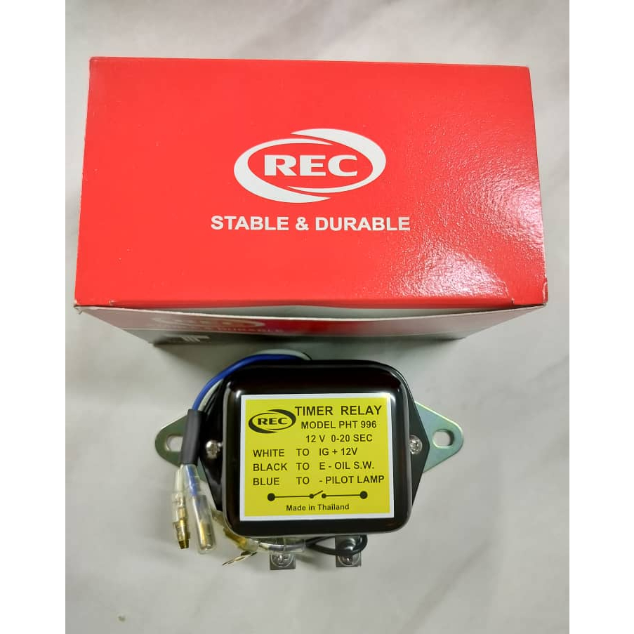 Original REC PHT-996 GLOW PLUG HEATER TIMER RELAY 12V 0-20SEC FOR USE ...