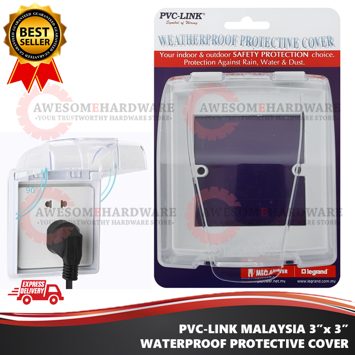 (OUTDOOR) PVC-LINK HEAVY DUTY BELL SWITCH WATERPROOF COVER BELL COVER ...