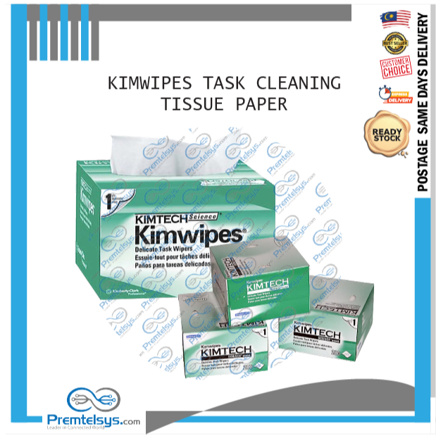 [READY STOCK] KIMWIPES KIMTECH Delicate Task Cleaning Tissue Paper ...