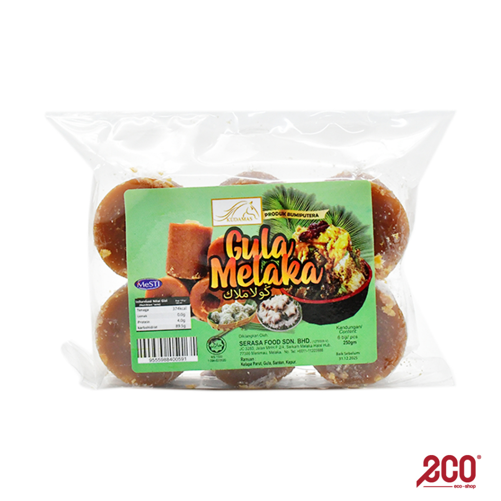 Kudamas Coconut Palm Sugar (Gula Melaka) 250GM (6pcs/pack) - AB-L010 ...