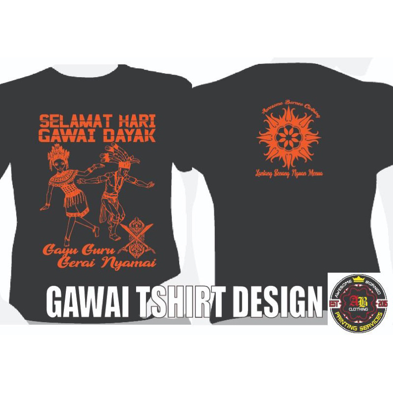 Gawai Tshirt Limited Edition 2024 | Shopee Malaysia