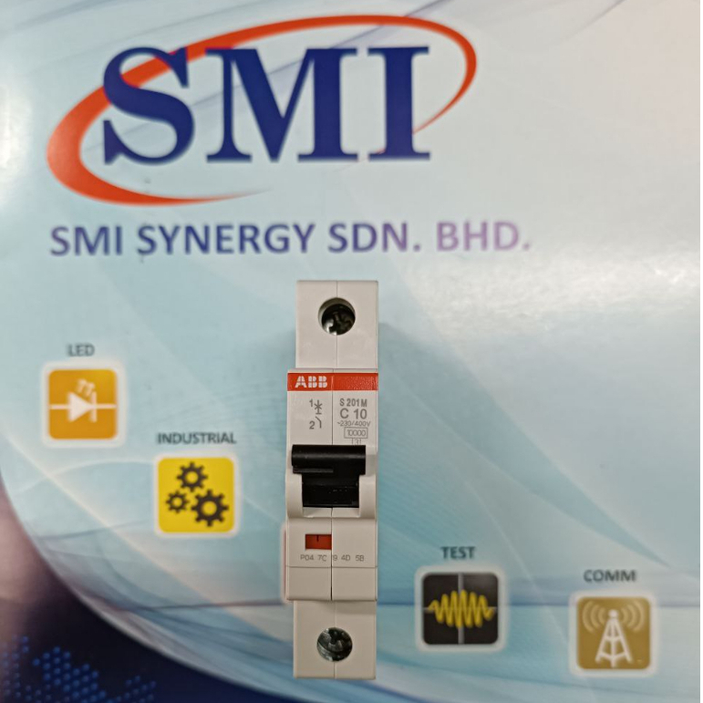 ABB S201M-C10 Miniature Circuit Breaker - 1P - C - 10 A | Shopee Malaysia