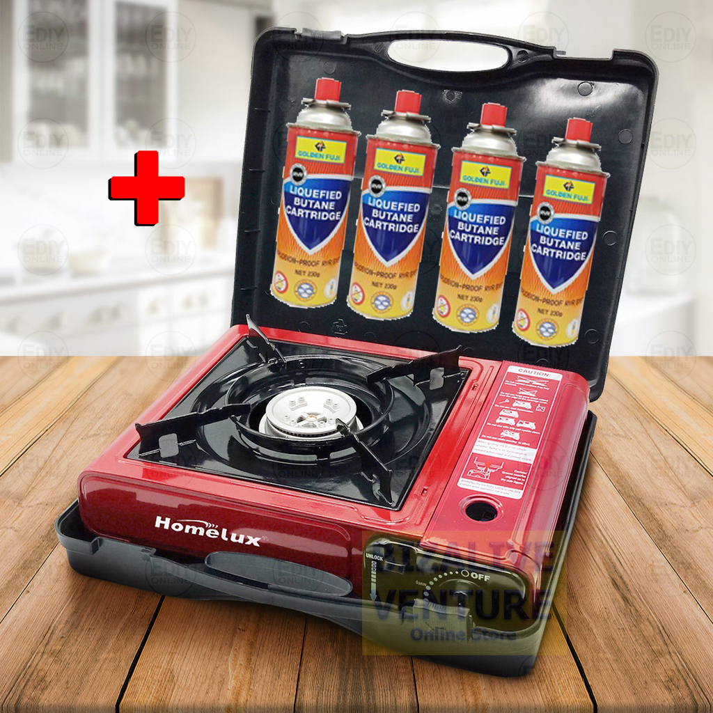 Homelux Portable Gas Stove | Portable Steamboat Dapur | Steamboat Stove ...
