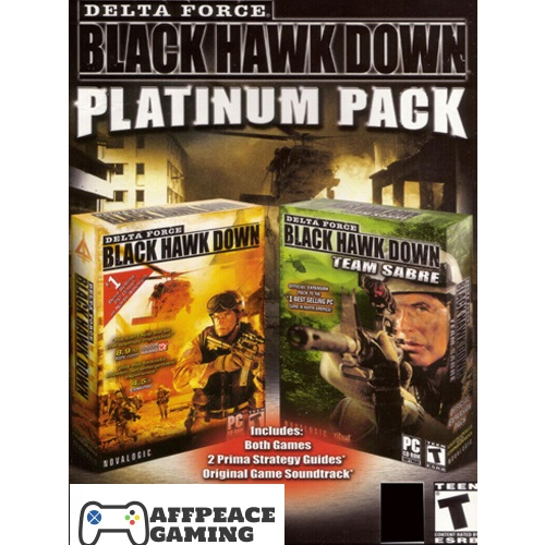 (PC GAME) Delta Force: Black Hawk Down - Platinum Pack - DVD,PENDRIVE ...