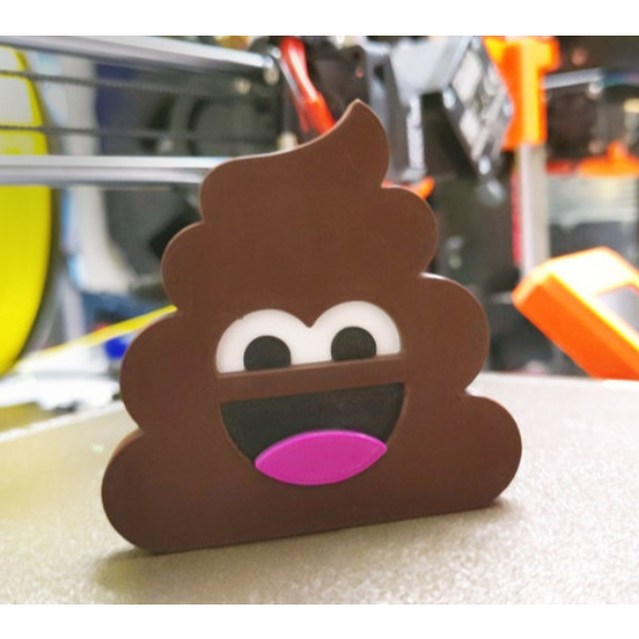 The "Pile of Poo" Emoji Fridge Magnet | Shopee Malaysia