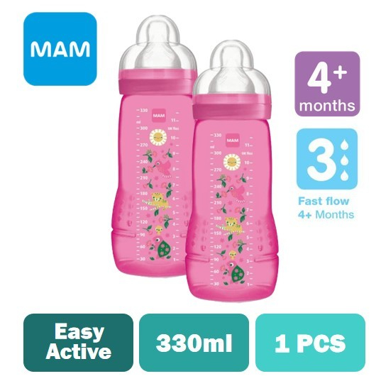 MAM Botol Susu Easy Active Baby Feeding Bottle 270ml / 330ml | Shopee ...