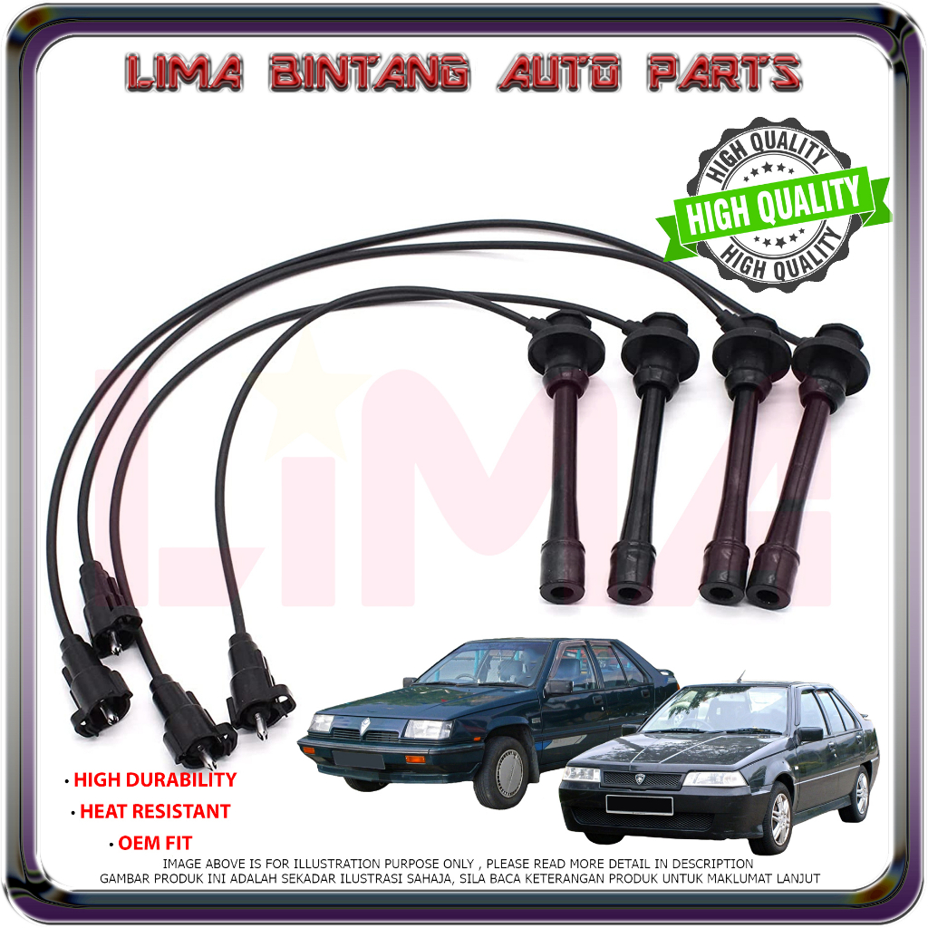 Proton Saga , Iswara , Lmst Spark Plug Cable Wire High Quality | Shopee ...