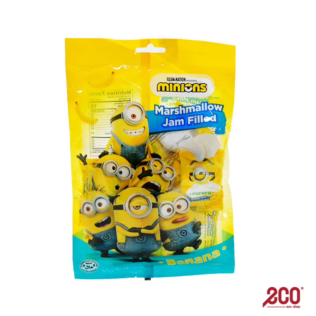 Eco Shop Minions Banana Filled Marshmallow 50G (10pcs/pack) - AA-L001-T05-03 | Shopee Malaysia