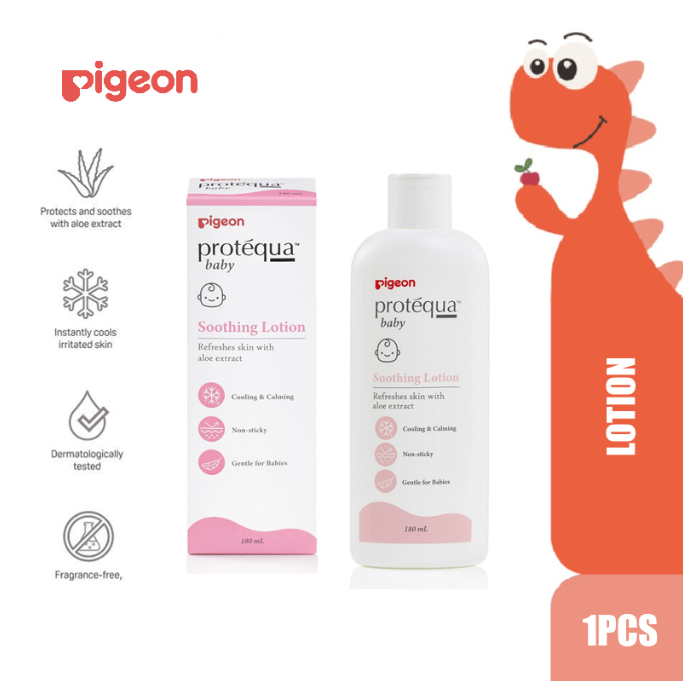Pigeon Protequa Baby Soothing Lotion 180ml | Shopee Malaysia