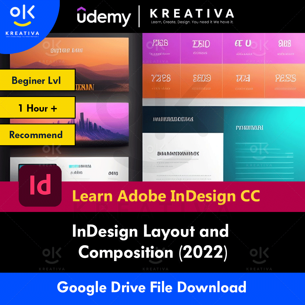 Indesign Video Course-InDesign Layout and Composition (2022) | Learn ...