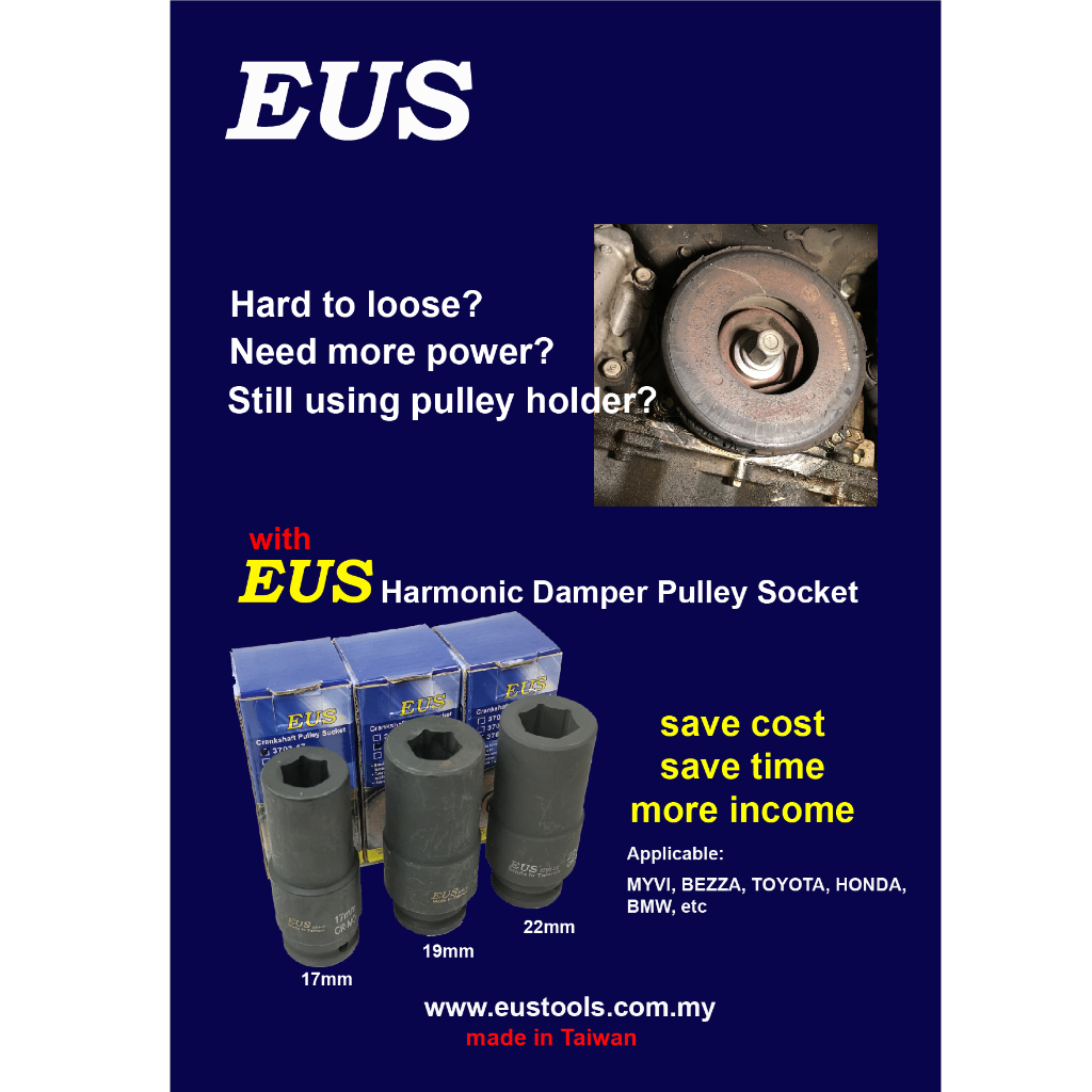 Harmonic Damper Pulley Socket | Shopee Malaysia