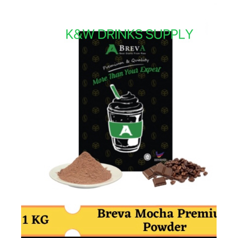 Breva Premium Premix Mocha Powder 1KG (HALAL) | Shopee Malaysia