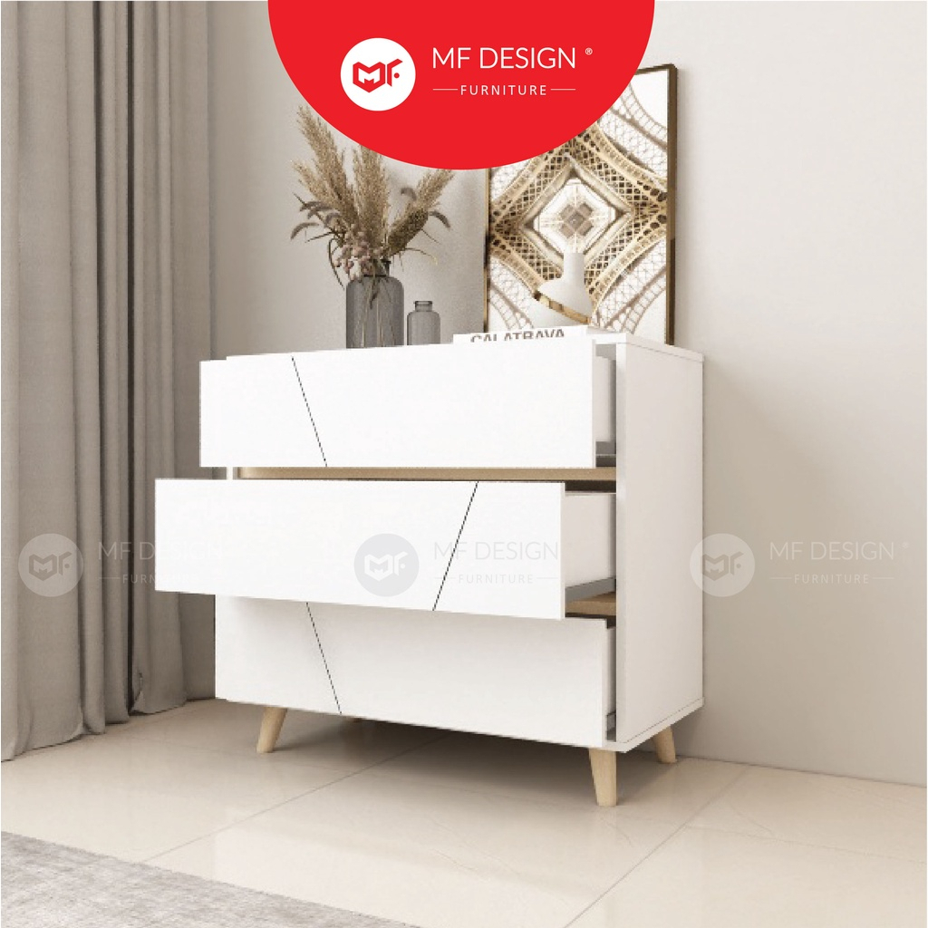 MF DESIGN Auris Chest Drawer Almari Baju almari pakaian drawer cabinet ...