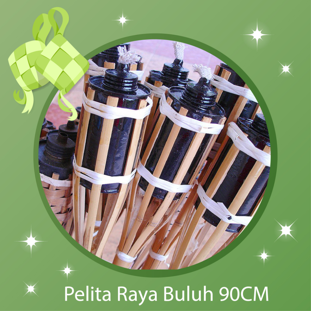 Hari Raya Decoration Pelita Raya Buluh / Lampu Pelita | Shopee Malaysia