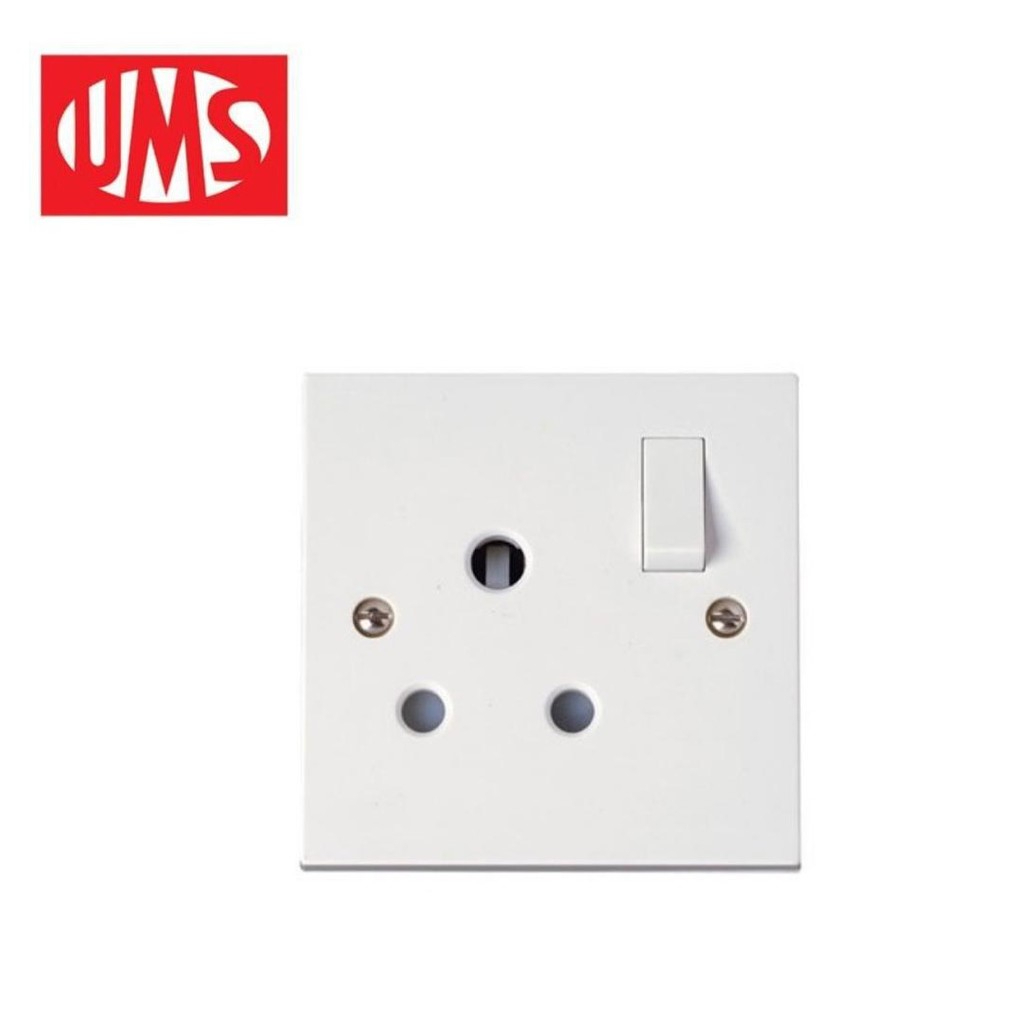 13A / 15A UMS SIRIM Plug Top / 15A Switch Socket | Shopee Malaysia
