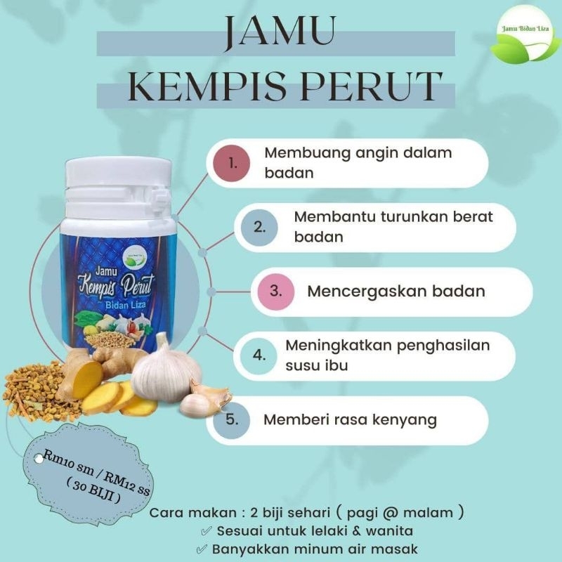 KAPSUL KEMPIS PERUT BIDAN LIZA | Shopee Malaysia KAPSUL KEMPIS PERUT BIDAN LIZA | Shopee Malaysia